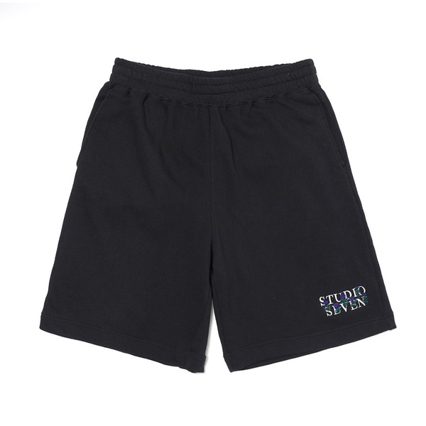 Rose EMB Big Sweat Shorts | STUDIO SEVEN (スタジオ セブン)